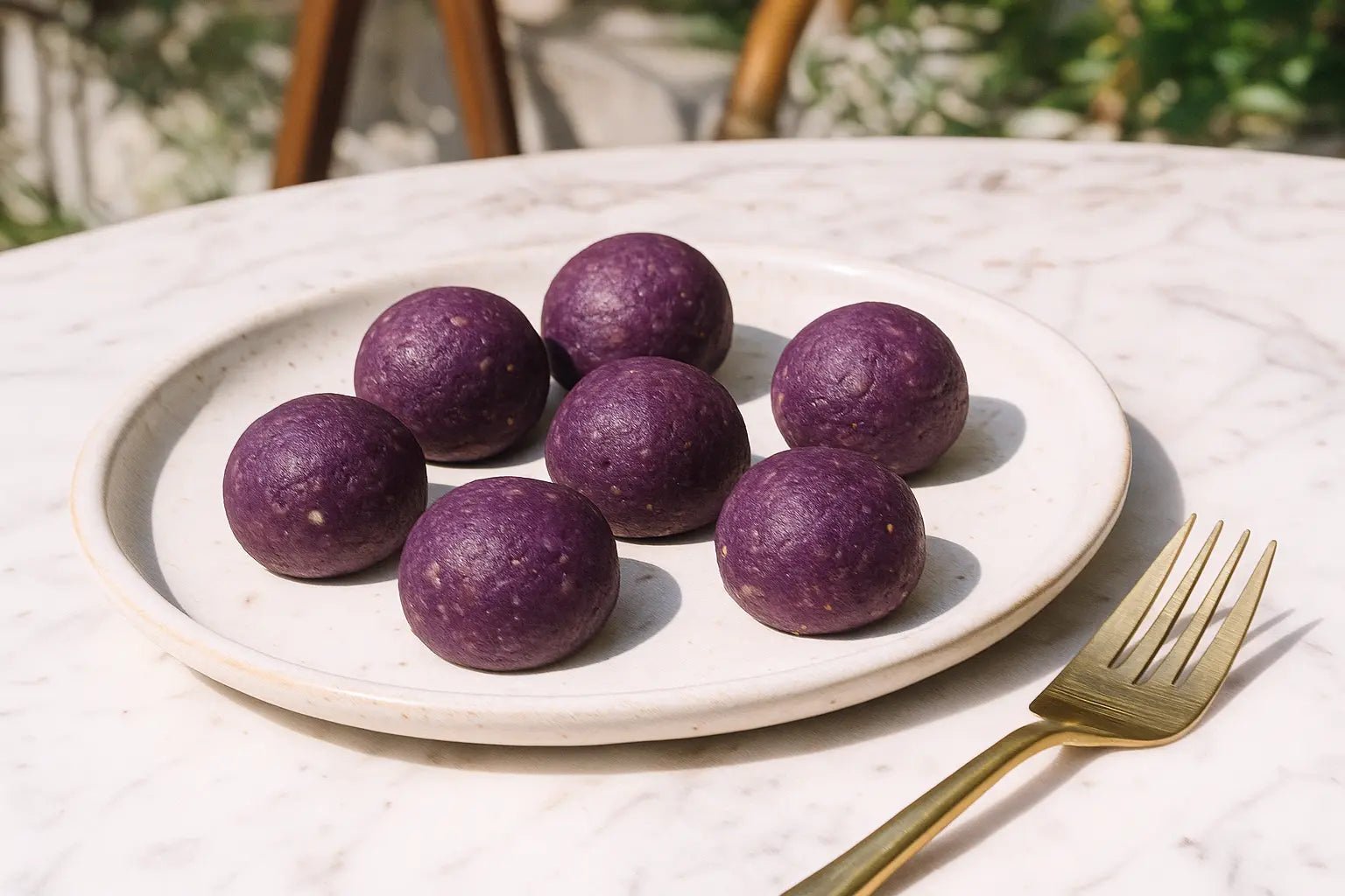 Ube Energy Balls – Blubéa